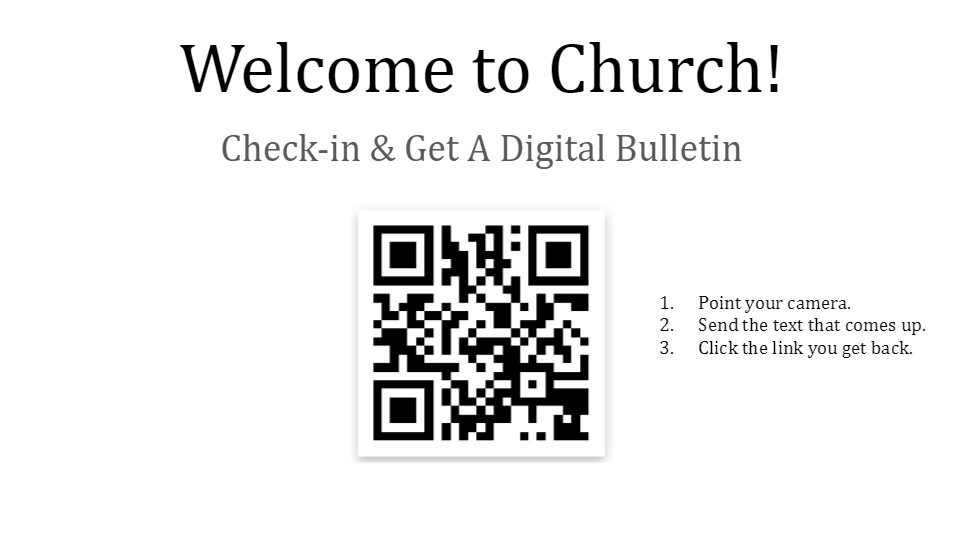 What is the best system for using QR codes for touchless check-in?