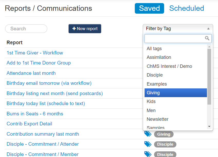 How to clean up messy bookshelves, reports and email templates. (Tags)