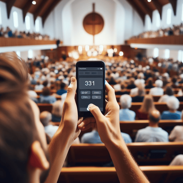 New! A better way to record worship total attendance and decisions